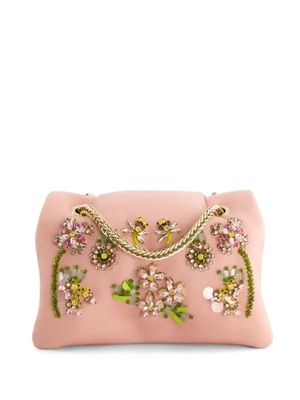 Giambattista Valli Crystal-embellished Mini Bag
