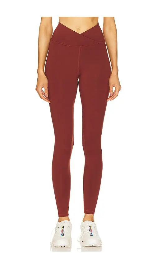 Strut This Stevie Ankle Legging In Wine