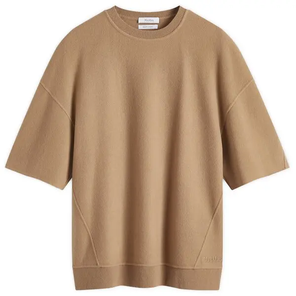 Max Mara Haven Oversized T-shirt - Camel