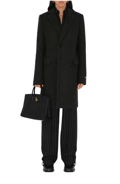 Burberry Wool Tailored Coat