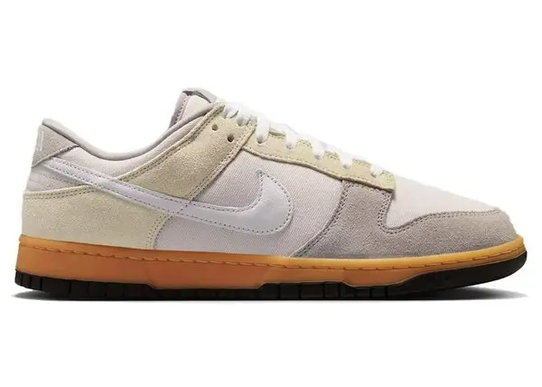 Nike Dunk Low Suede & Canvas Sneakers
