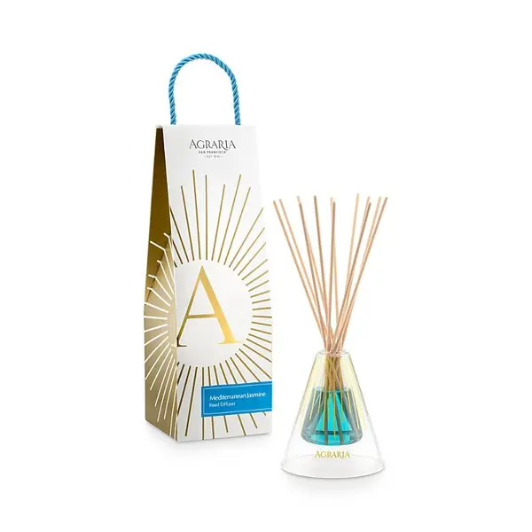 AGRARIA Mediterranean Jasmine Reed Diffuser, 3 Oz