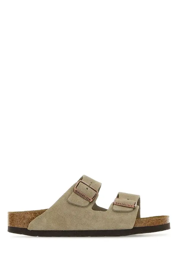 Birkenstock Arizona Slides Narrow Fit In Neutro - 34% Off | Editorialist