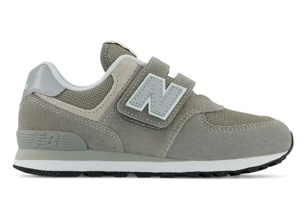 NEW BALANCE 574 Core Hook And Loopin - Grey/white