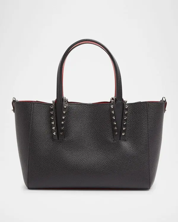 CHRISTIAN LOUBOUTIN Cabata Soft East-west Mini Bag - Black/gunmetal