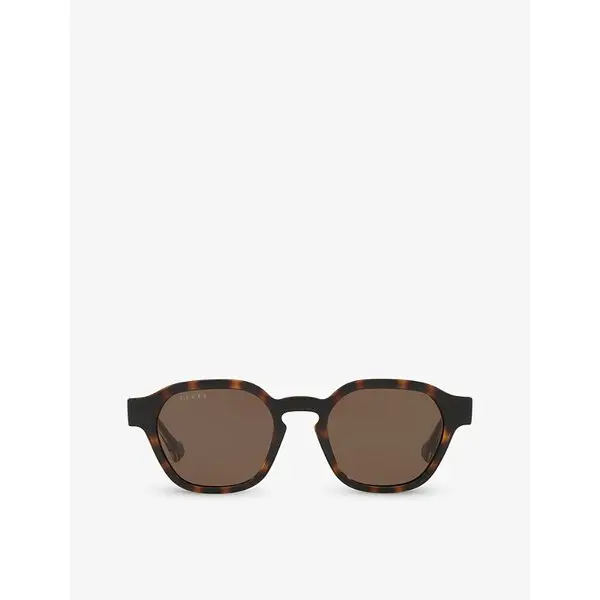 Gucci Gg1730s Square-shape Sunglasses - Brown