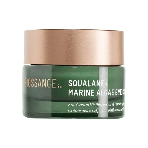 Biossance Mini Marine Algae Eye Cream + Squalane For Fine Lines & Dark Circles