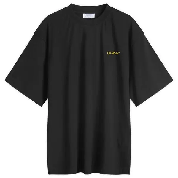 Off-White Tape Arrow Skate T-shirt - Black/citrus
