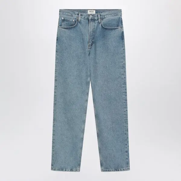 AGOLDE Jeans In Regenerated Cotton Denim - Light Blue