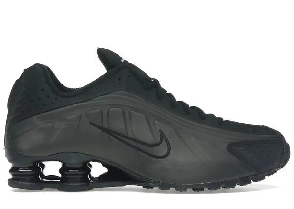 Nike Shox R4in Sneakers - Black/bright Crimson
