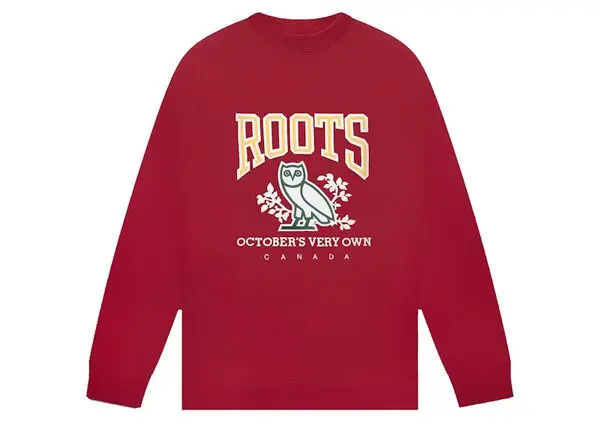 OVO X Roots Crewneck Sweatshirt