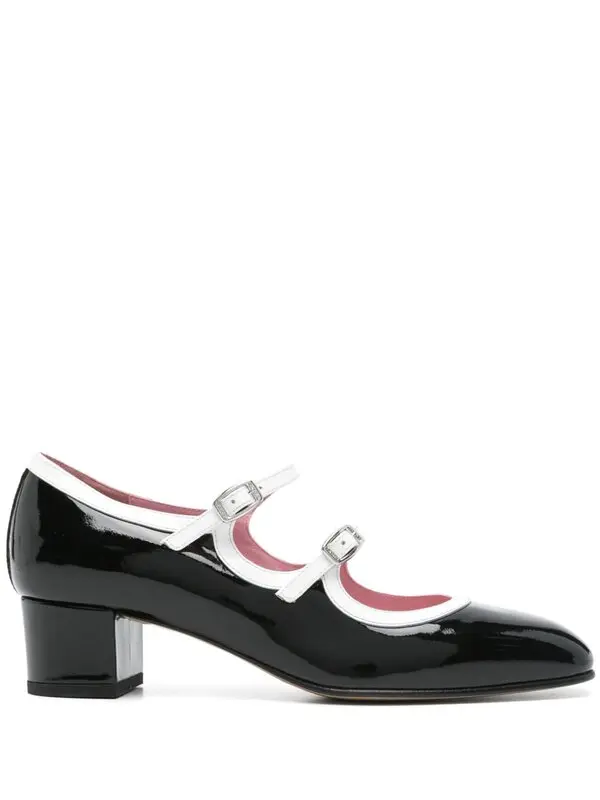 CAREL Bleuet Patent Leather Ballerinas