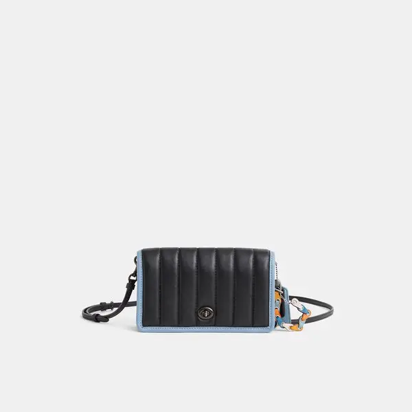 Coach Upcrafted Hayden Foldover Crossbody Clutch Bag With Quilting
