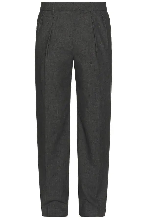 Club Monaco Pleated Wool Trouser