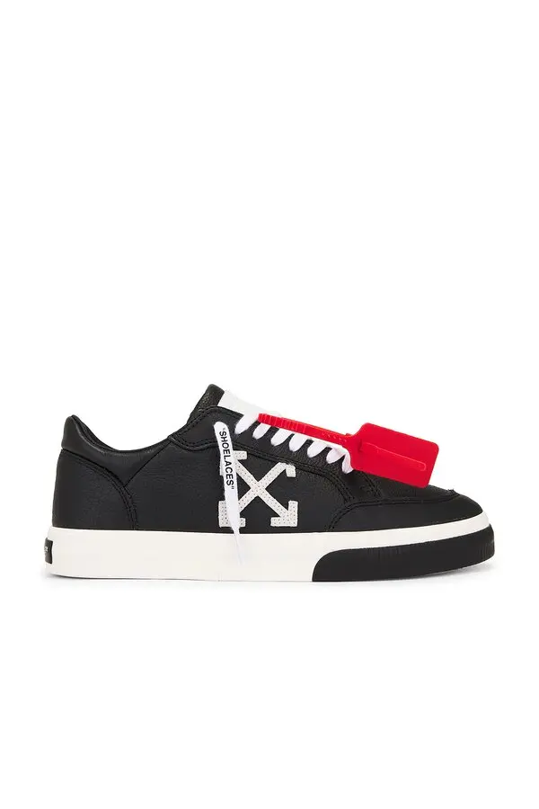 Off-White Low Vulcanized Leather Sneakers