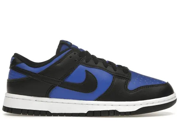 Nike Dunk Low Sneakers - Hyper Royal/black/white