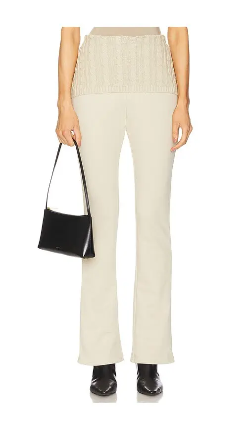 WeWoreWhat Cable Rolled Pant