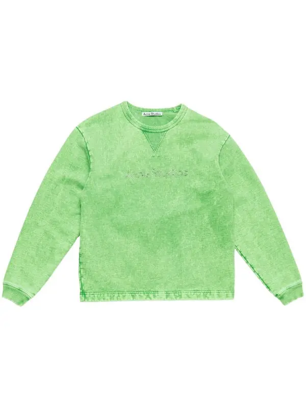 Acne Studios Studded Logo Sweatshirt