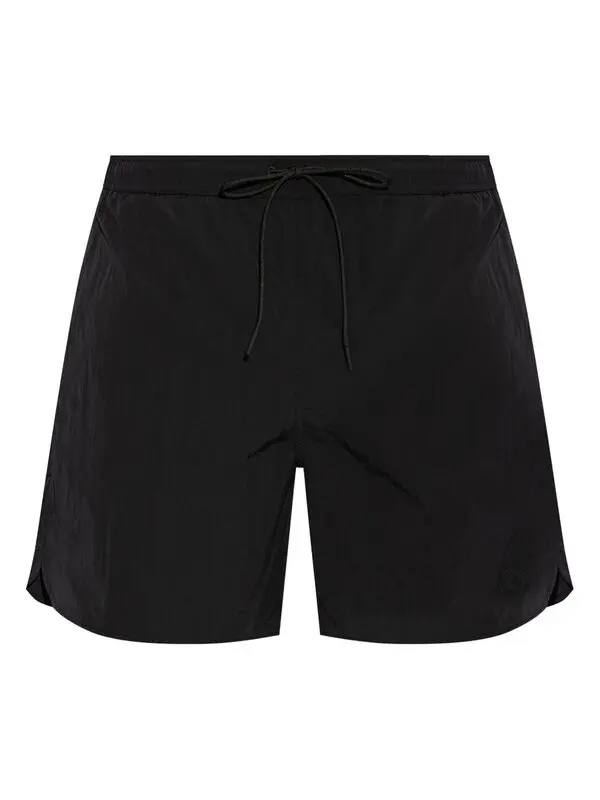 Moncler Crinkled-finish Swim Shorts