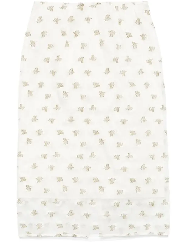 Cecilie Bahnsen Allegra Midi Skirt