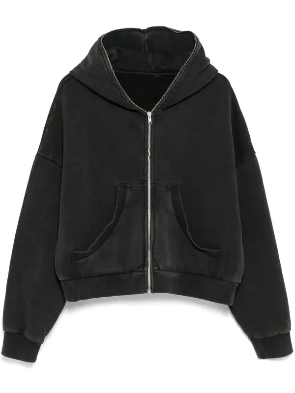 ENTIRE STUDIOS Eternal Zip Hoodie - Black