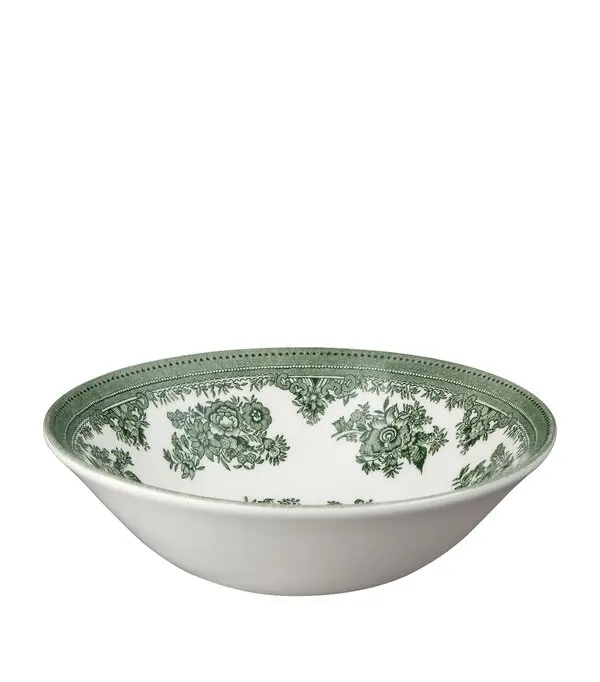 BURLEIGH Set Of 4 Asiatic Pheasants Cereal Bowls - Green