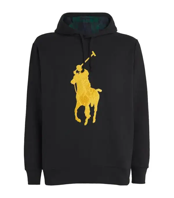 Polo Ralph Lauren Big Polo Pony Hoodie - Black | Editorialist