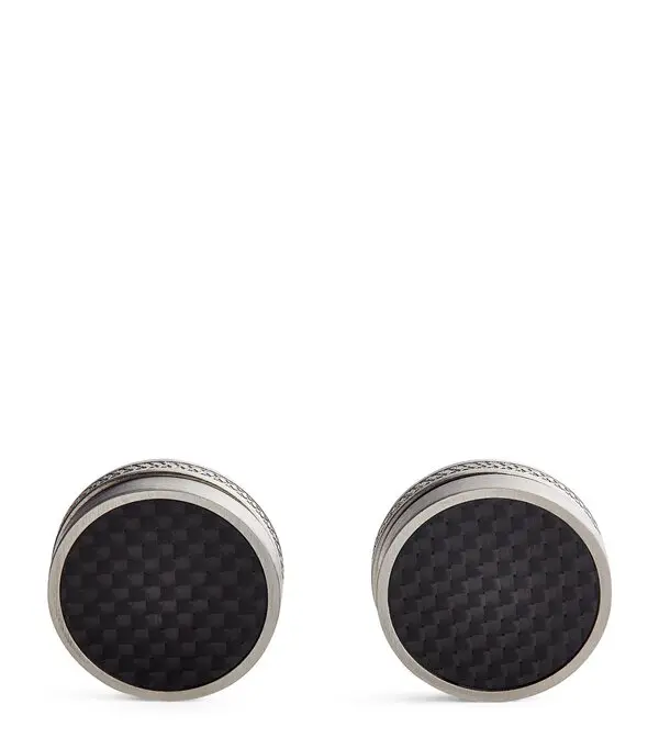 Tateossian Palladium-plated Twist Cufflinks