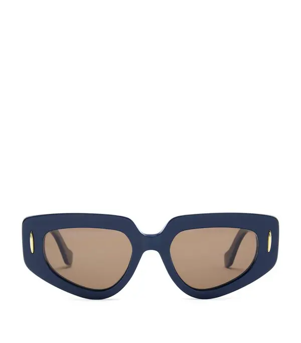 Loewe Butterfly Screen Sunglasses - Navy
