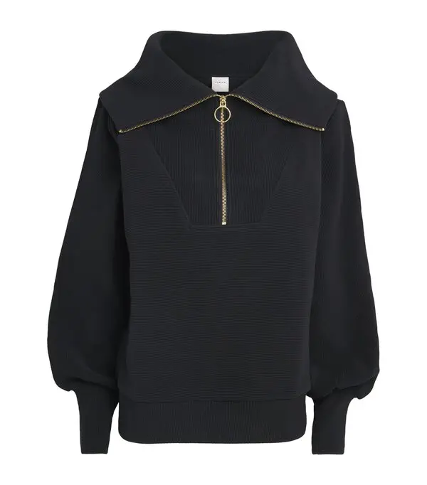 Varley Vine Half-zip Sweatshirt - Black