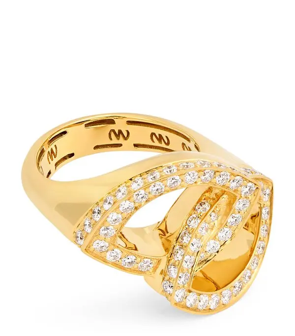 NETALI NISSIM Fortuna Eye Link Ring