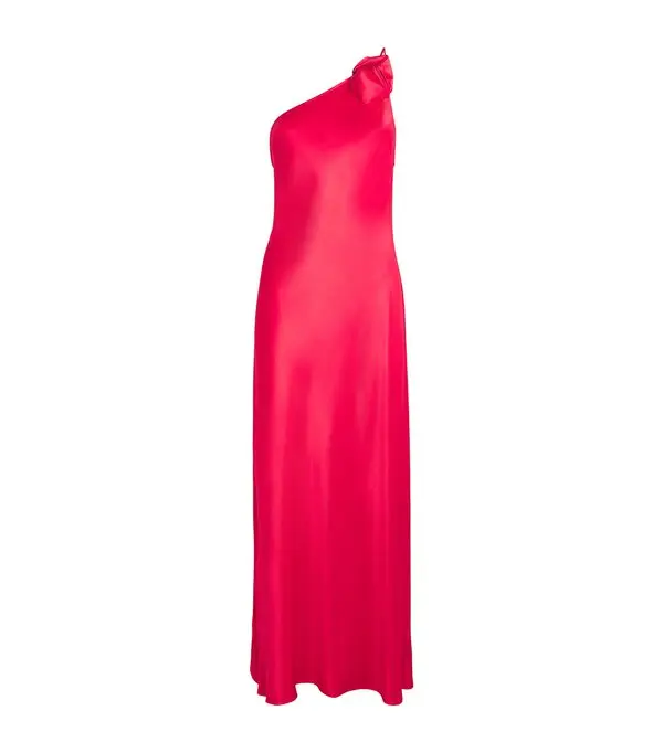 Rixo One-shoulder Doutzen Maxi Dress