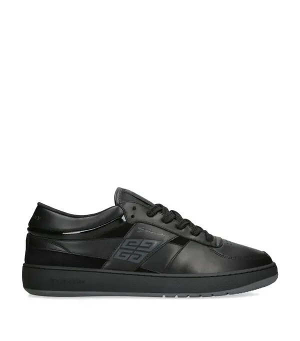 Givenchy Leather G Move Sneakers - Black