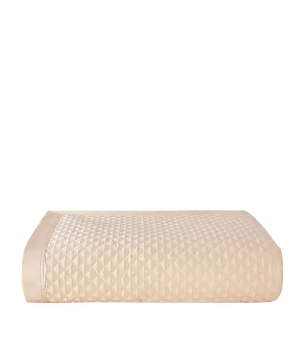YVES DELORME COUTURE Adagio Double Bedcover - Beige