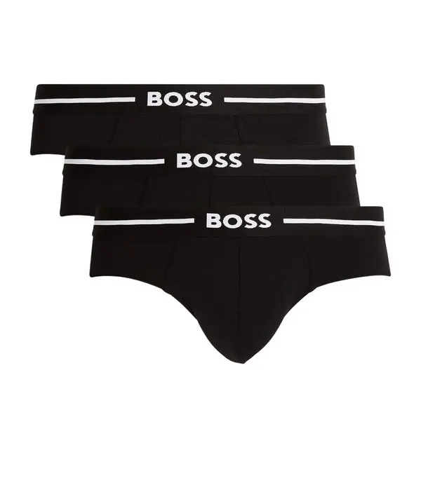 Hugo Boss Logo Briefs - Black