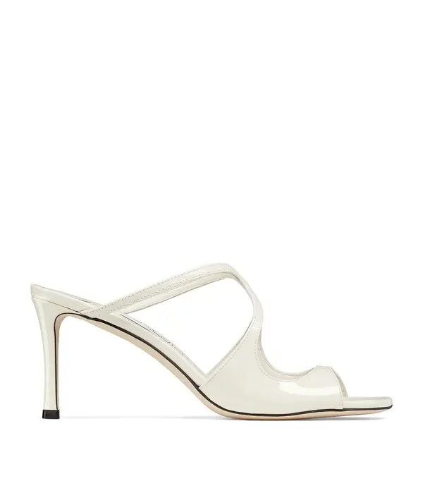 JIMMY CHOO Anise 75 Patent Leather Sandals