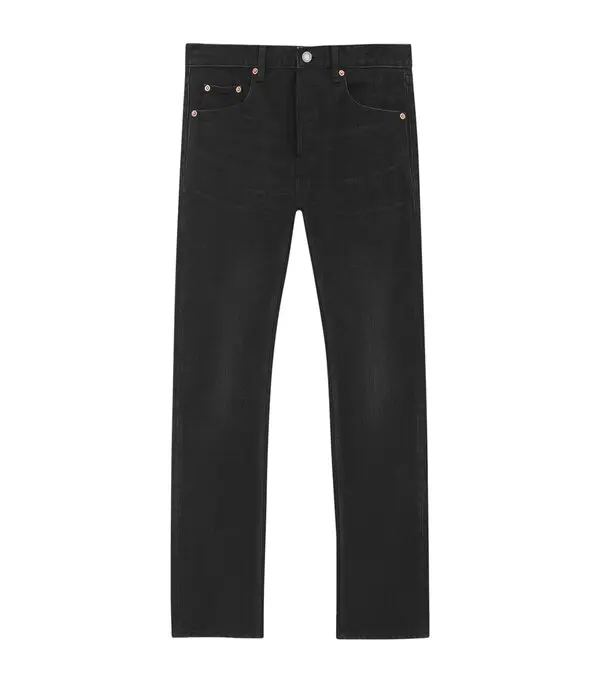 Saint Laurent Slim Fit Jeans - Black