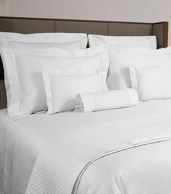 YVES DELORME COUTURE Cotton Adagio Double Flat Sheet