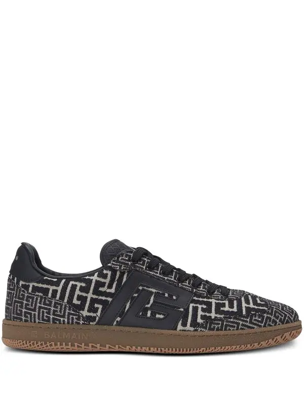 Balmain Swan Sneakers - Black