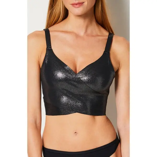 ETAM Metallic Longline Bra