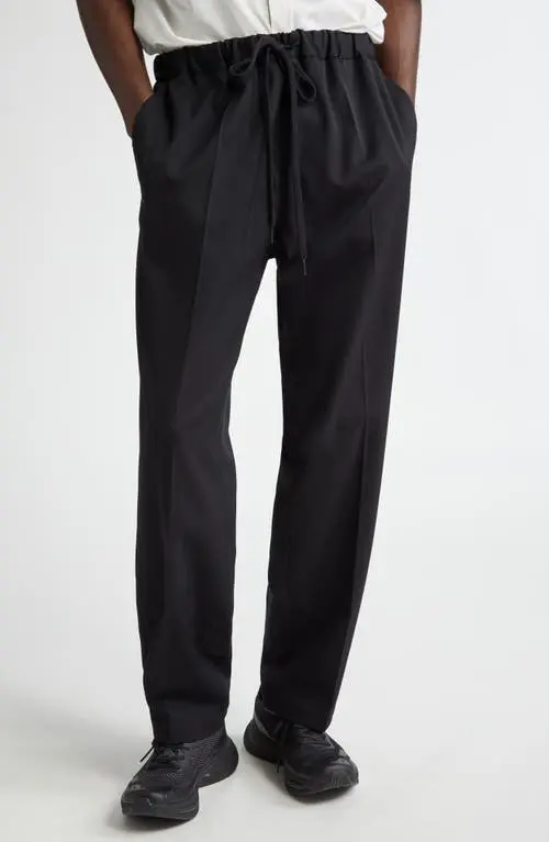 MAISON MARGIELA Twill Drawstring Trousers