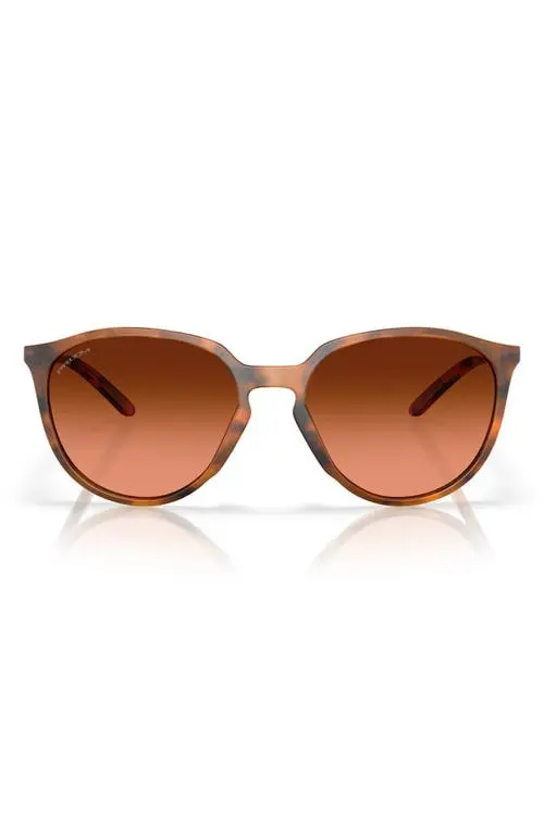 Oakley Sielo 57mm Prizm™ Polarized Round Sunglasses