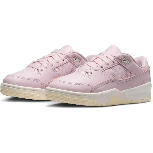 Nike Jordan Flight Leather Sneakers - Pink Foam/ Muslin/ Sail