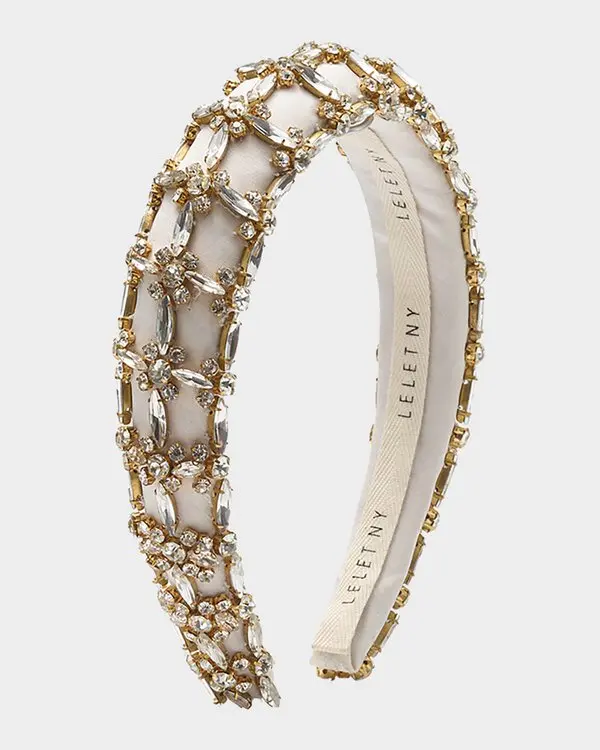 LELET NY Avril Crystal Headband
