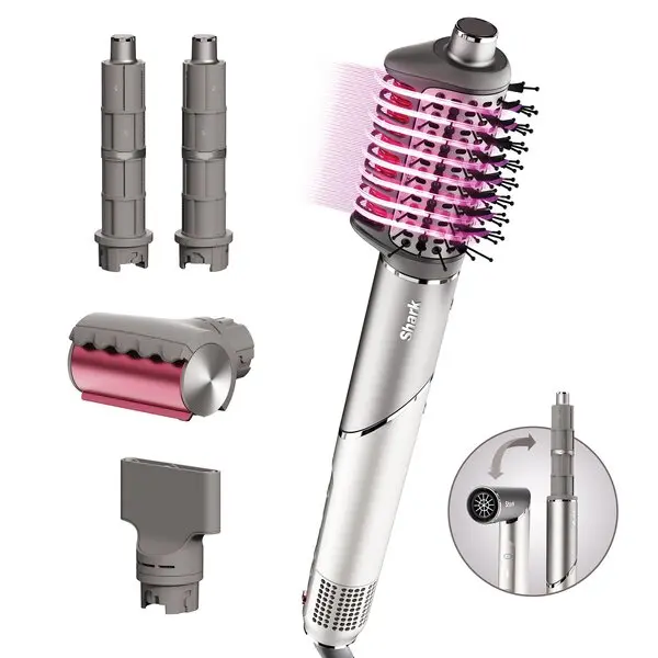 SHARK Flexfusion Air + Ceramic Styling System