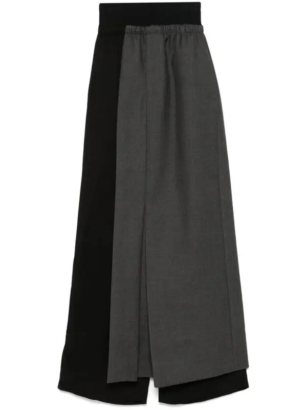 ALAINPAUL Half Tailored Pant - Grey Black