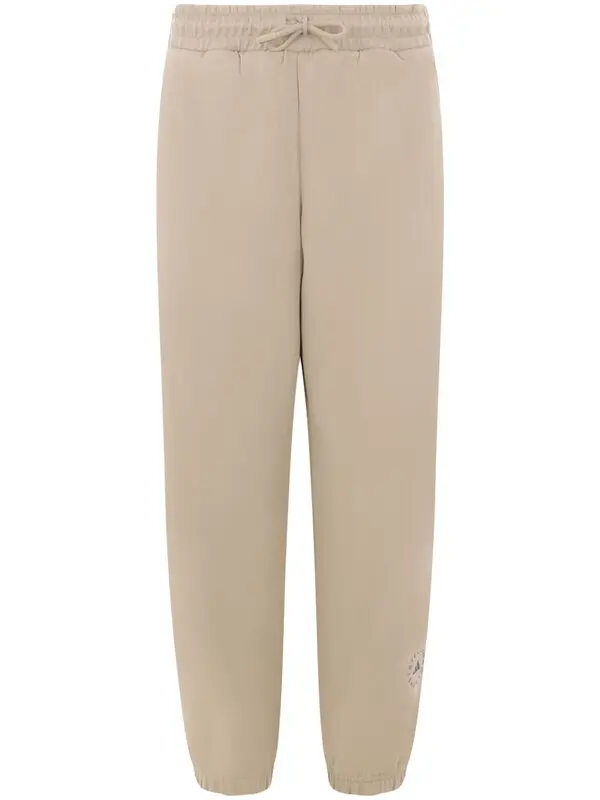 Adidas By Stella McCartney Logo-print Track Pants - Neutrals