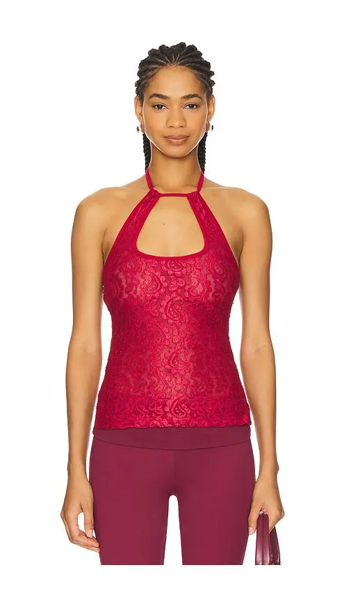 AMELIE TEJE Kiss Kiss Halter Top