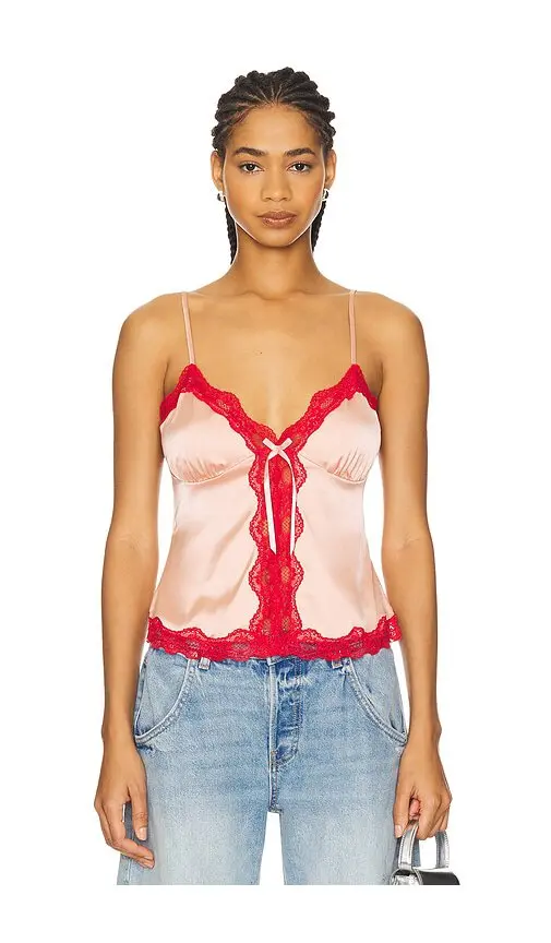 GUIZIO Blair Top - Candy Apple