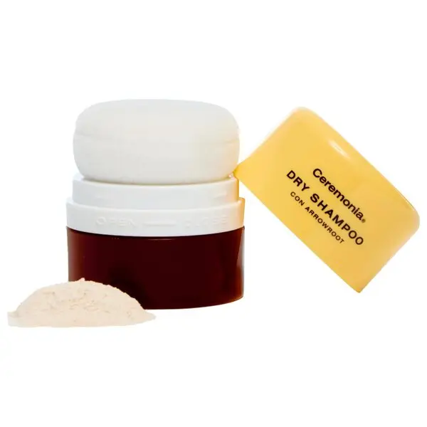 CEREMONIA Dry Shampoo Powder Pouf For Balanced Scalp